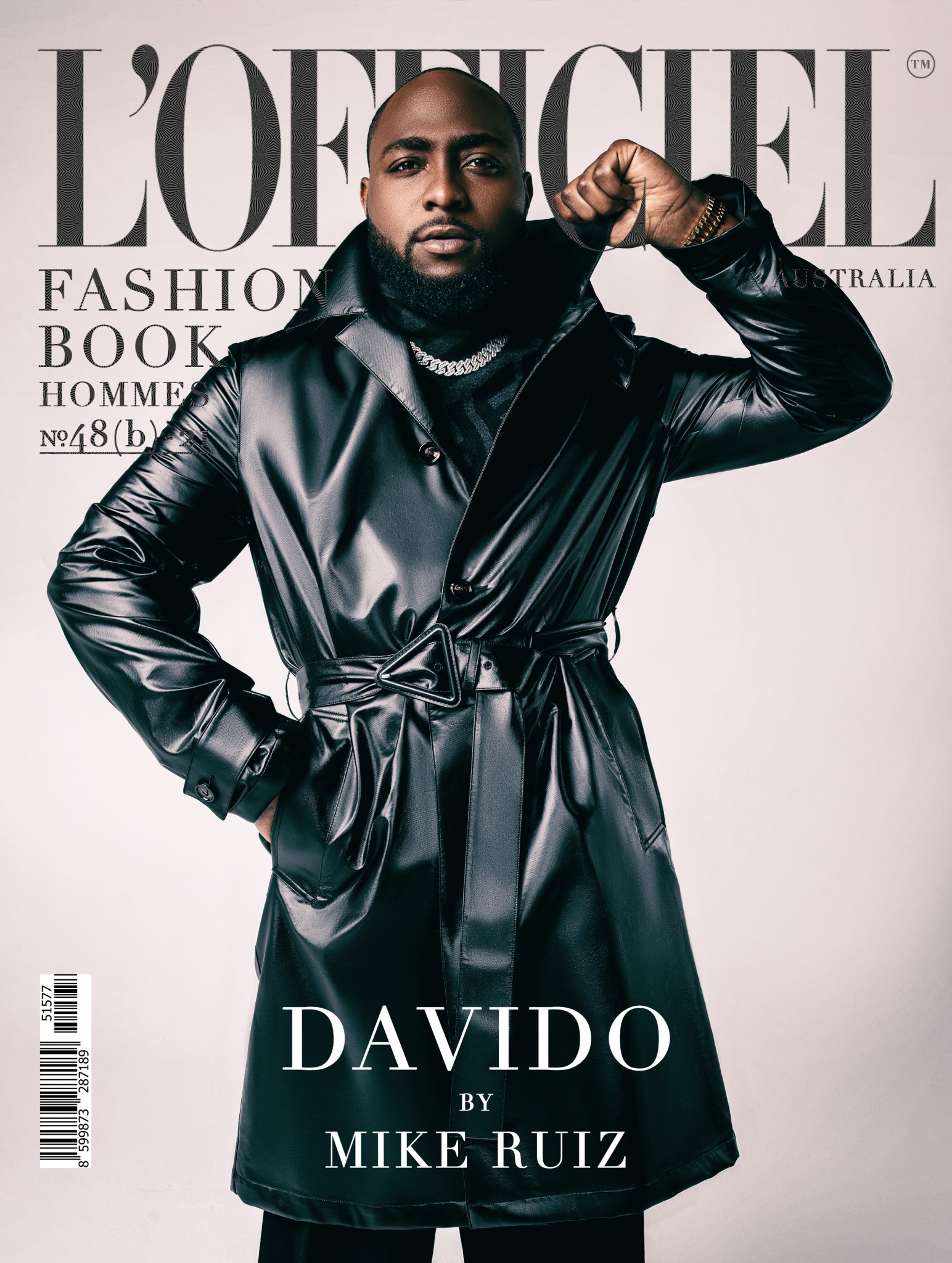 DAVIDO – FASHION BOOK HOMMES – L'Officiel Australia #LOfficielFashionBook